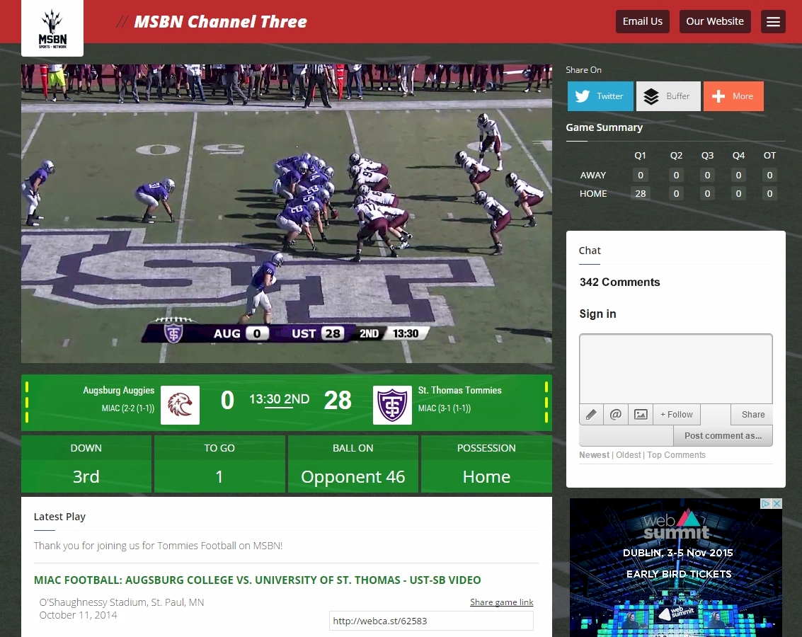 Live Streaming HD Video & Audio Platform for Sports | Meridix